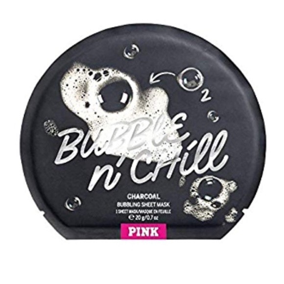 PINK Victoria's Secret | Skincare | Vs Pink Bubble Chill Charcoal Sheet Mask New | Poshmark